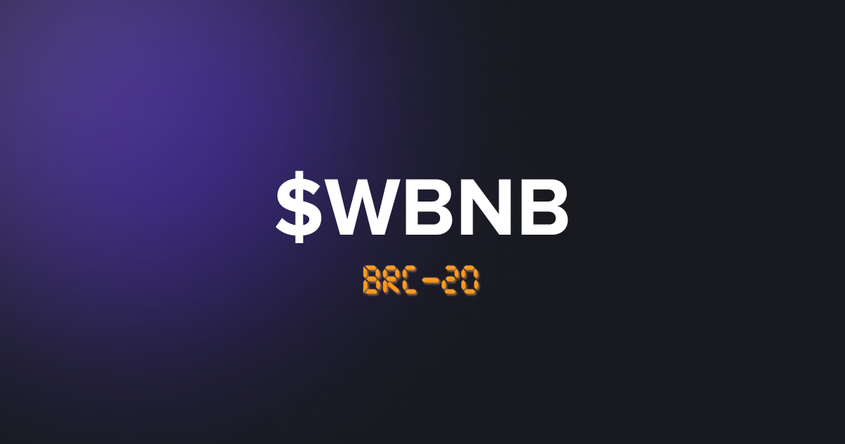 Ordinals Wallet | $WBNB